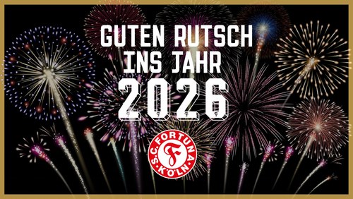 Frohes Neues Jahr vom Vorstand und der Geschäftsführung des S.C ...